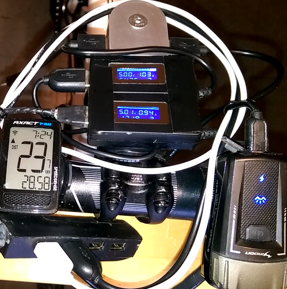 Dynamo USB Charging System